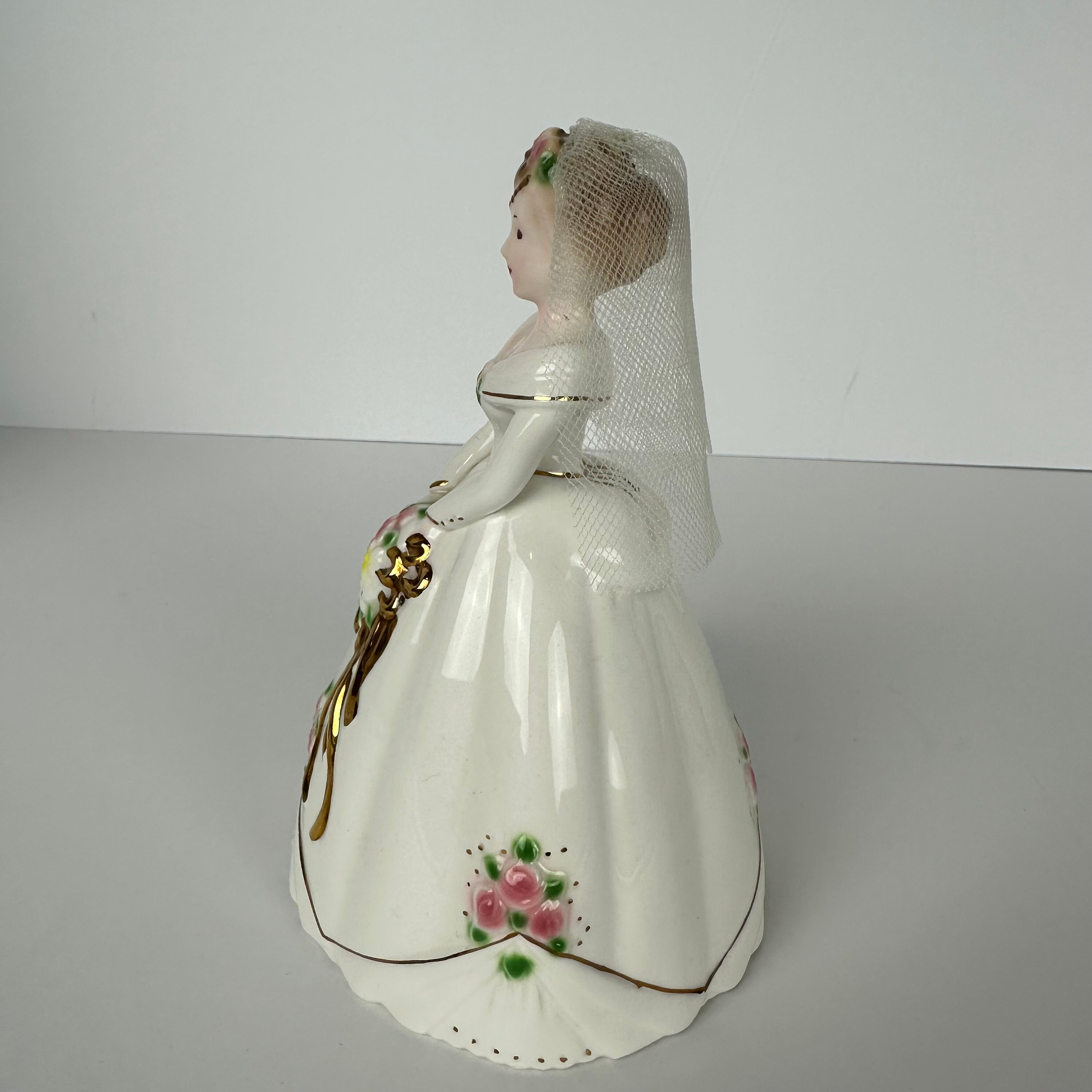 Vintage Josef Originals Bride Figurine Ceramic Bridal Collectible With ...