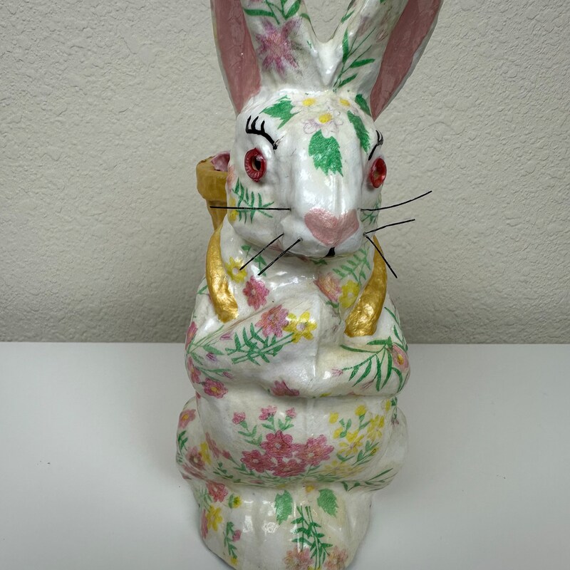 Paper Mache Bunny - Etsy