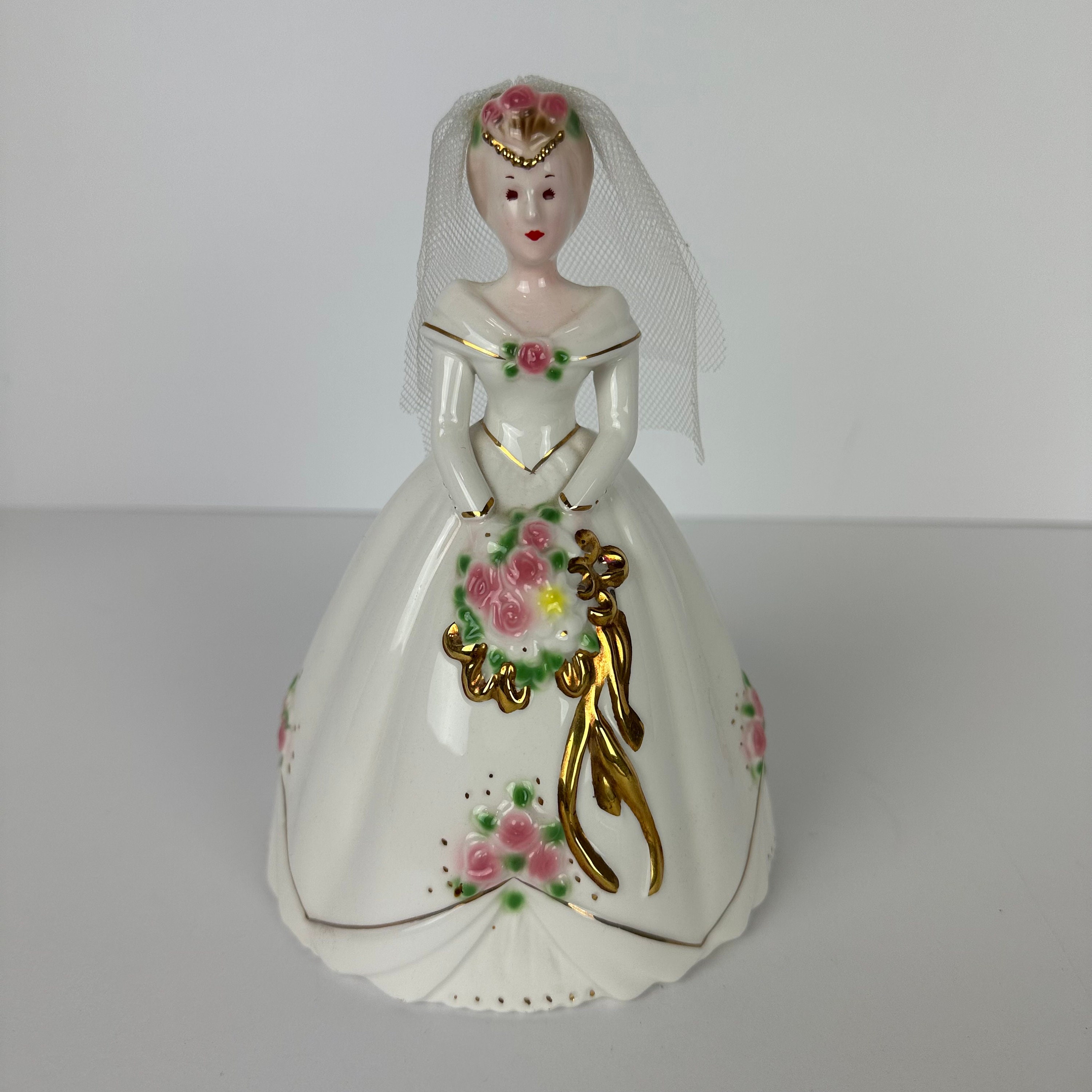 Vintage Josef Originals Bride Figurine Ceramic Bridal Collectible With ...