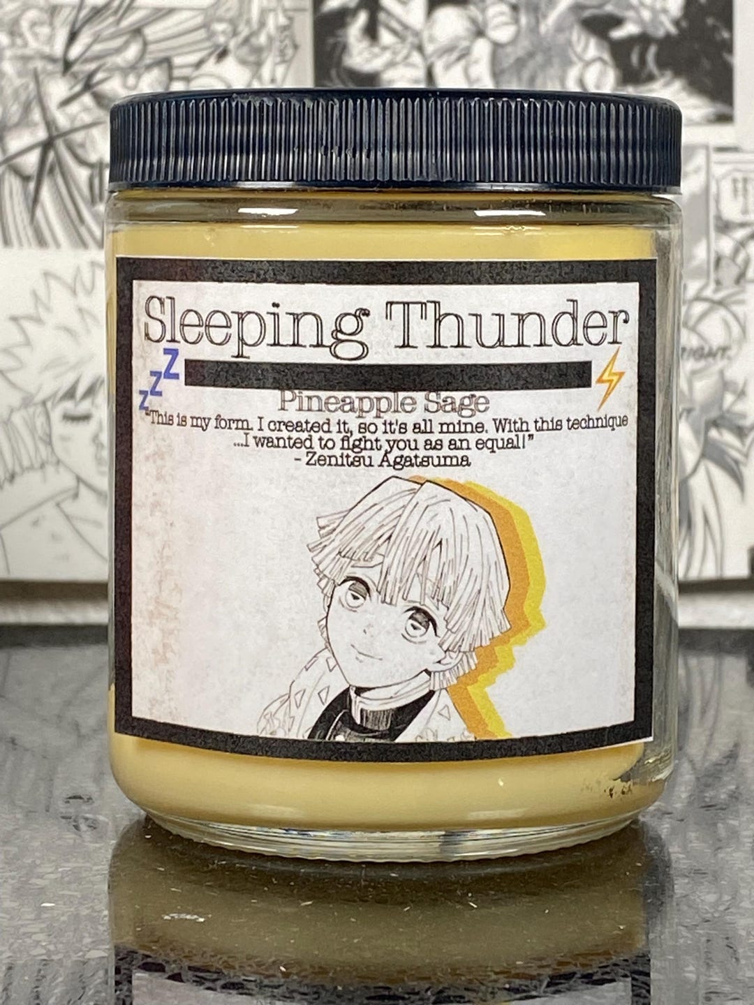 Sleeping Thunder || Zenitsu Agatsuma || Demon Slayer || Handmade Anime ...