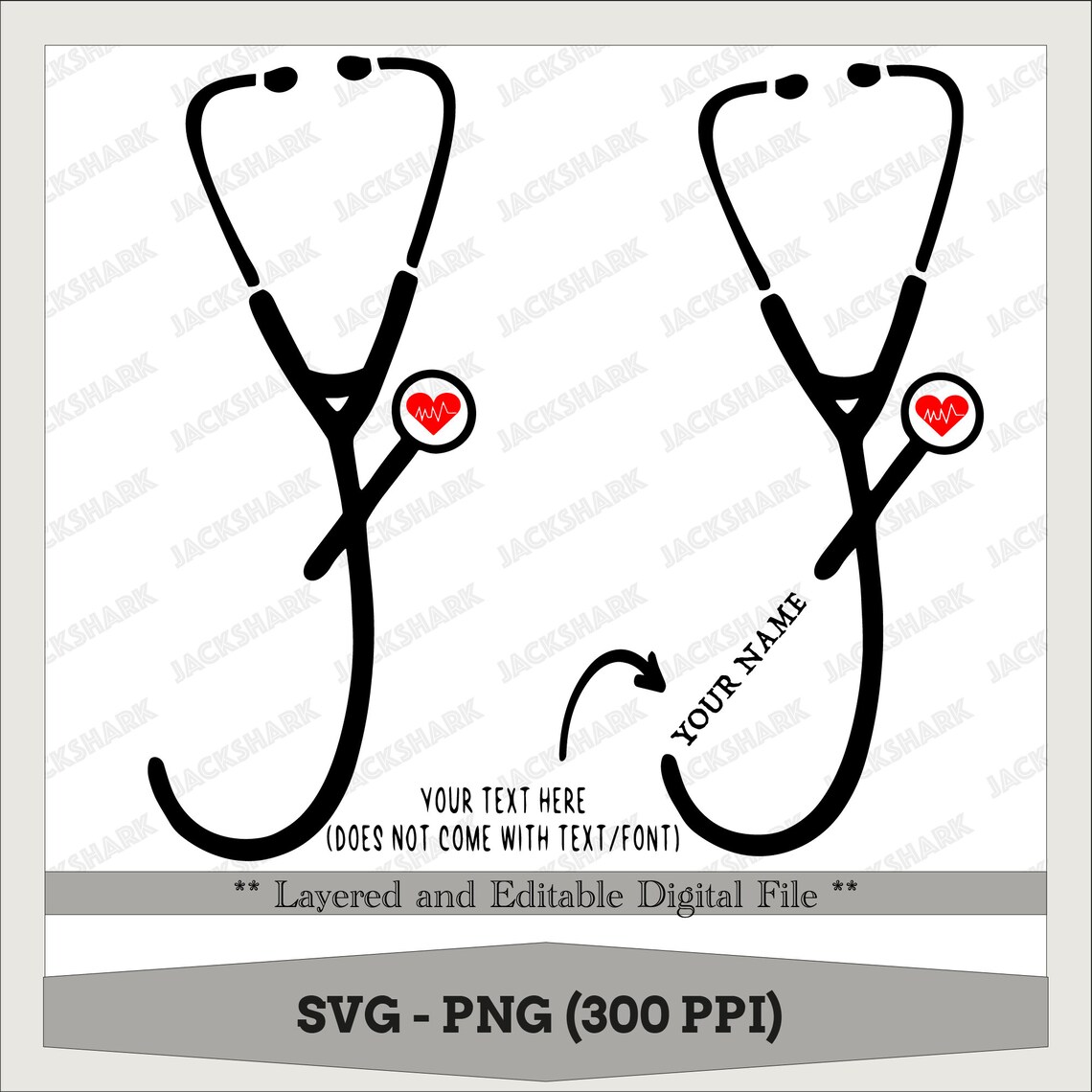 Heartbeat Stethoscope, Nurse, Doctor, EKG, Health, Medical Silhouette ...