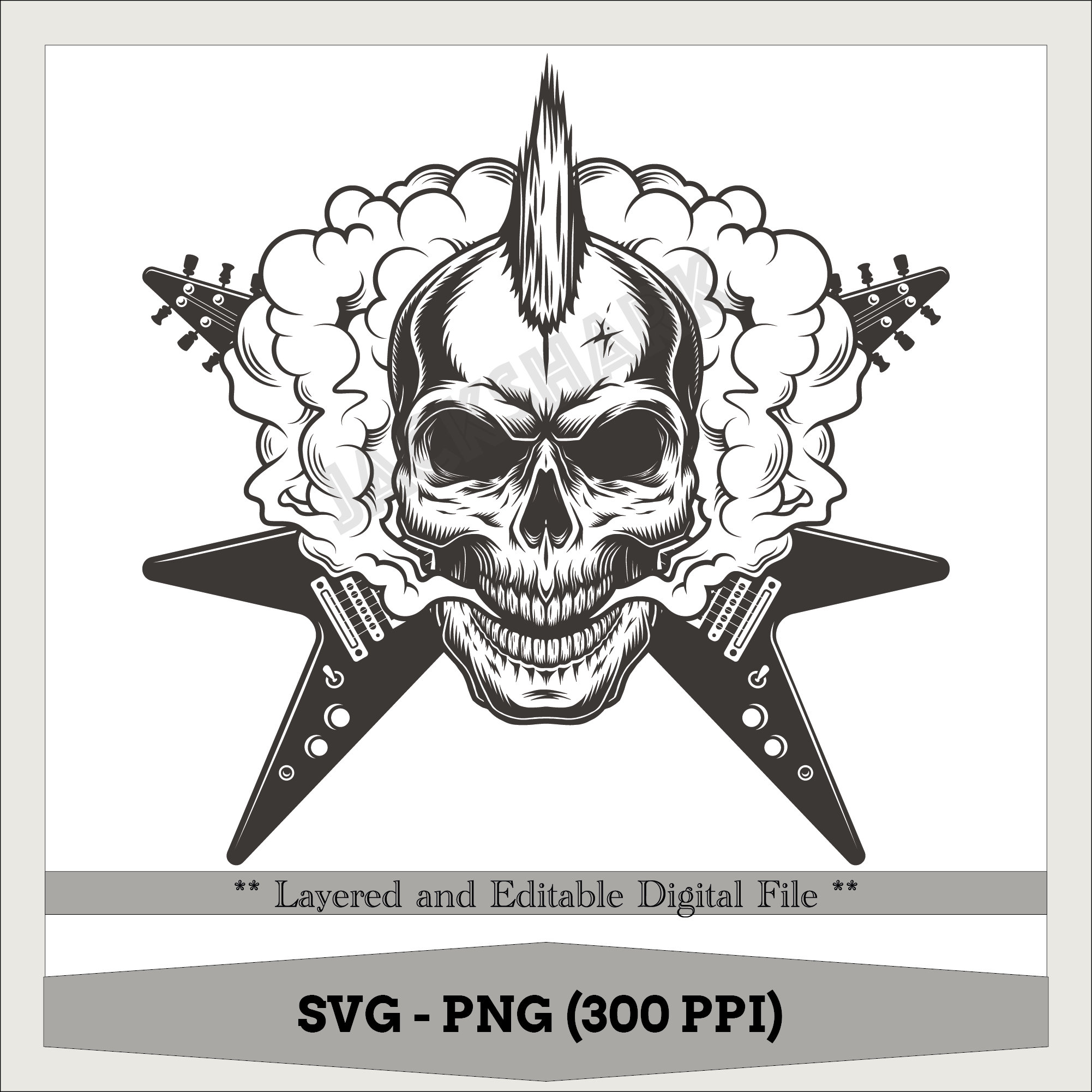 Skull Rock, Rock N Roll Skull, Punk Skull, Skull, Skull Head, Gothic ...