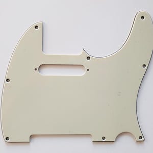 Custom Telecaster Pickguards 8 Hole Fender Size Pearl & Vintage Style ...