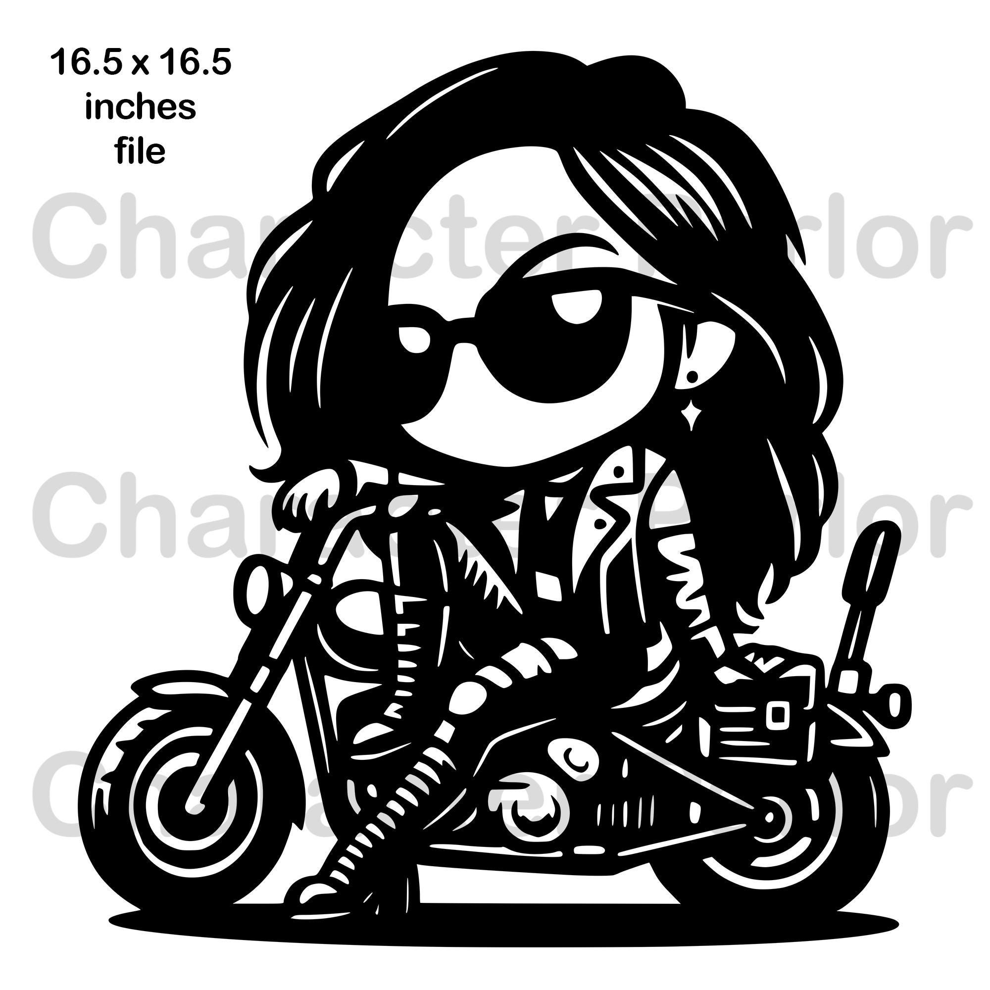 Motorbike Cartoon SVG Motorcycle Vector Graphic PNG File Format ...
