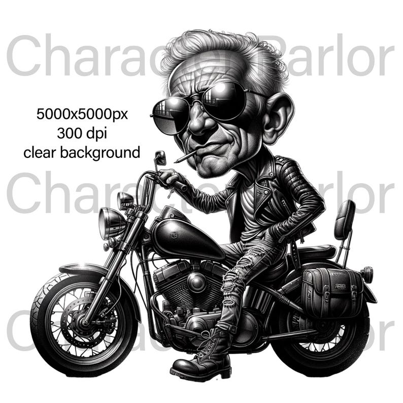 Old Motorcycle Rider Character Png, Boomer Biker Cartoon, Funny Shirt ...
