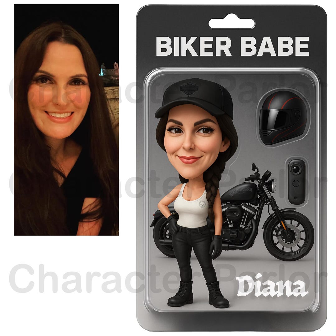 Custom AI Action Figure Digital Art, Personalized Toy Box Style ...