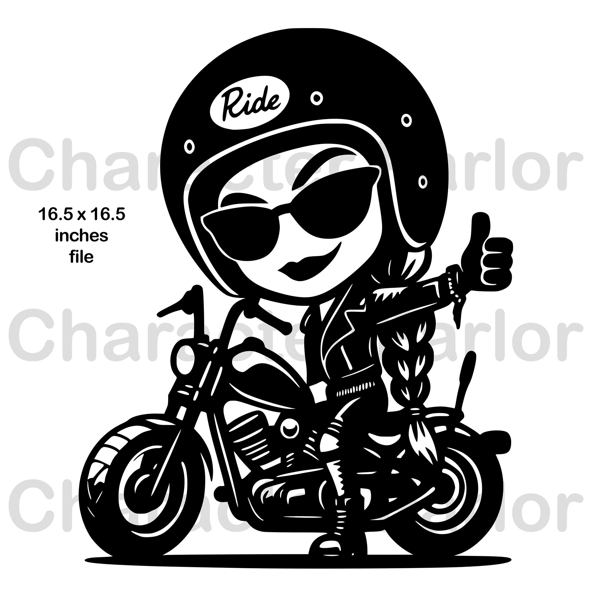 Motorbike Cartoon SVG Motorcycle Vector Graphic PNG File Format ...