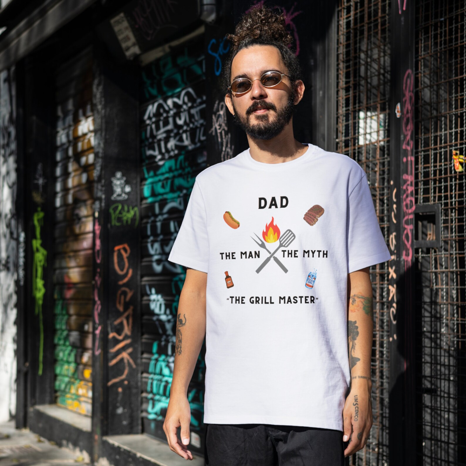 Dad the Grill Master | Father's Day Design | SVG | PNG | PDF| Digital ...