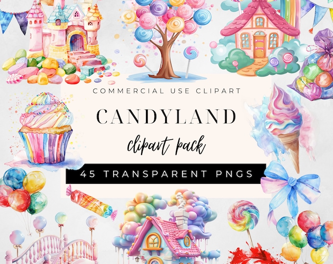Candy Clipart, Sweet Frame Png, Treats Borders Clip Art. - Etsy Canada