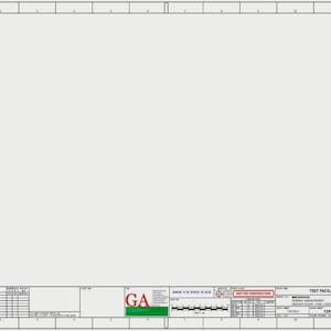 CAD Title Block Template A0-a4+free Blocks - Etsy