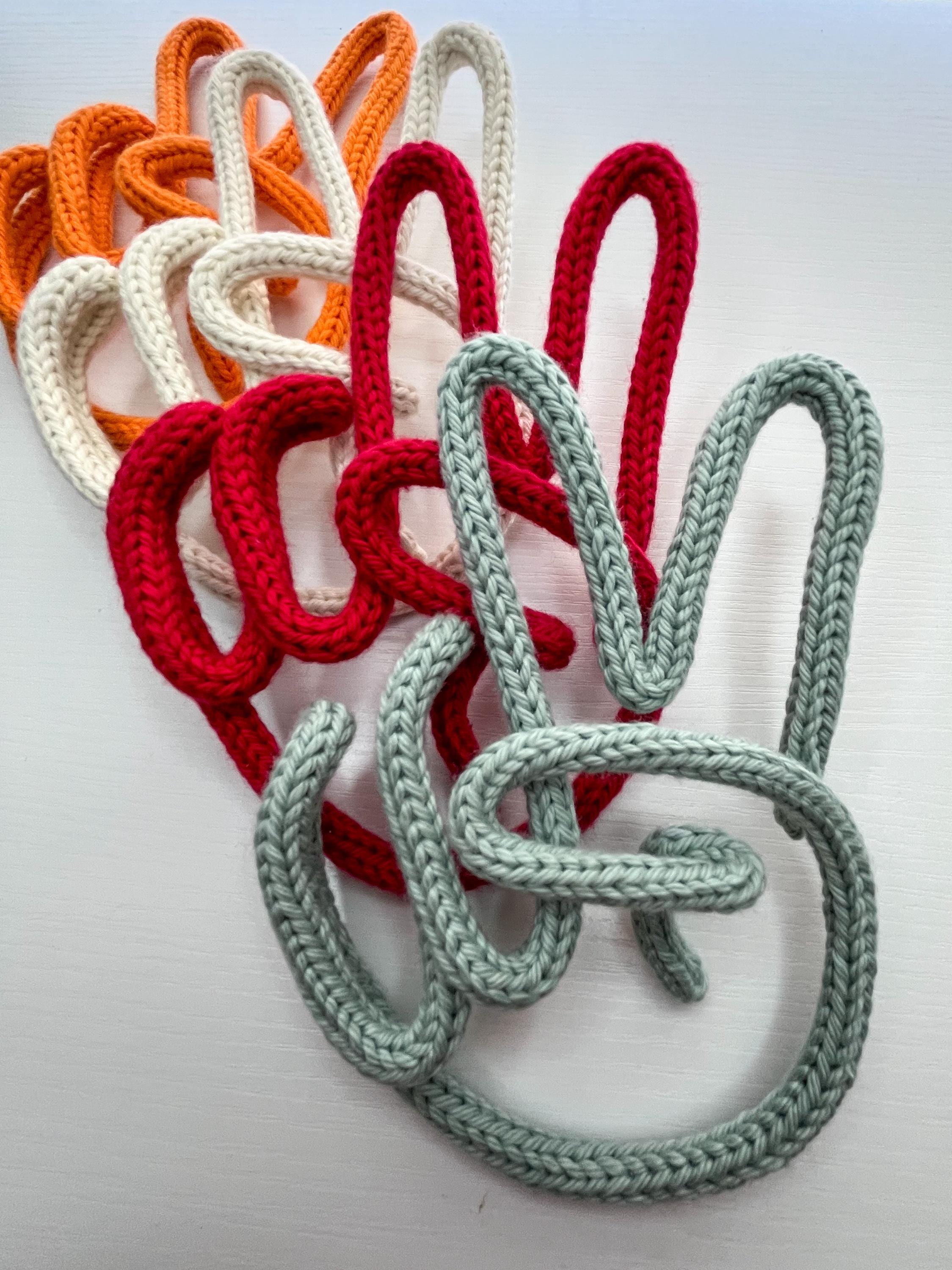 Knit Wire Peace Sign - Etsy