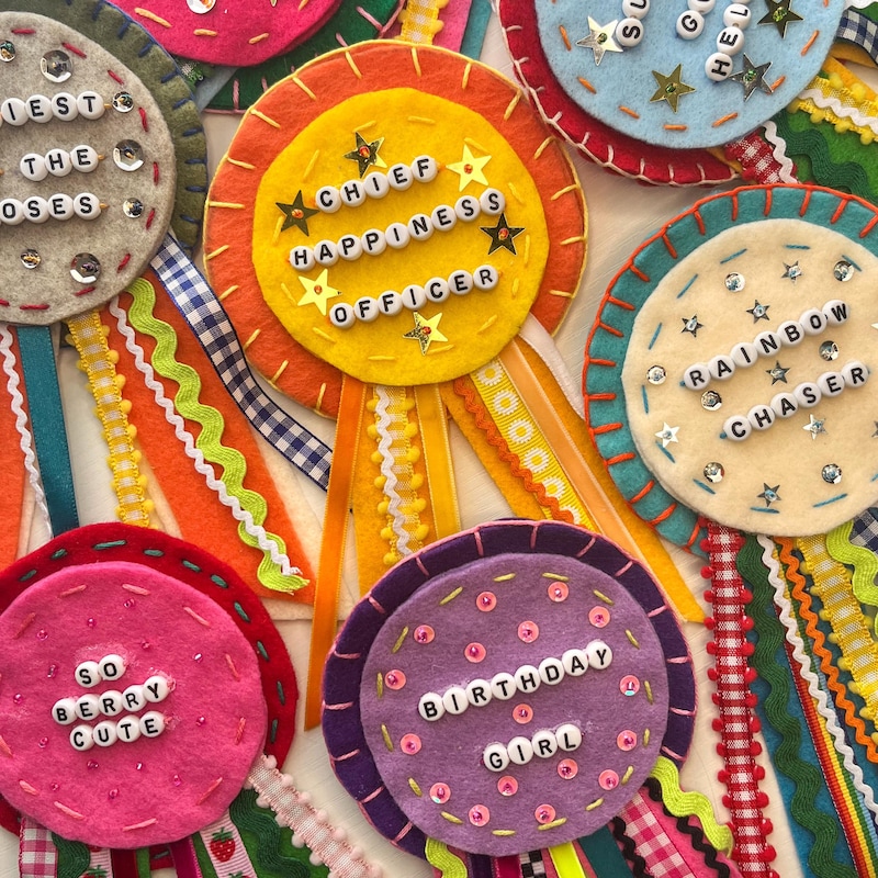 Felt Ribbon Awards - Etsy