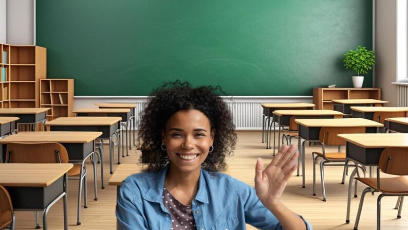Virtual School Background for Meetings Zoom Background Virtual Office ...