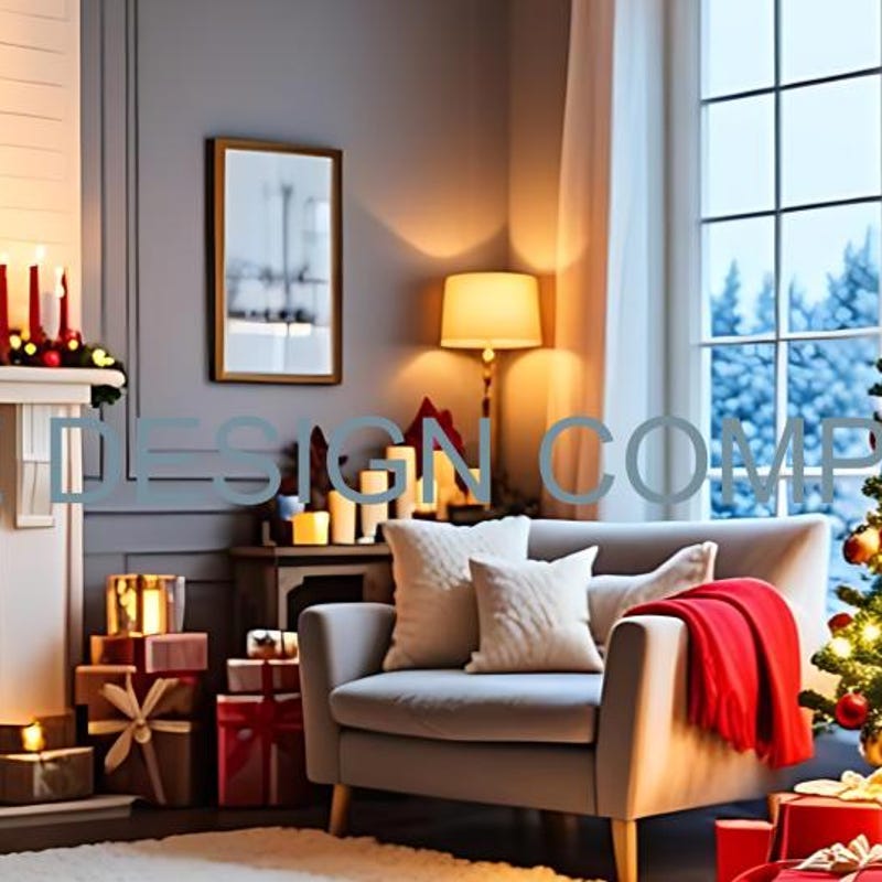 Webex Christmas Background - Etsy