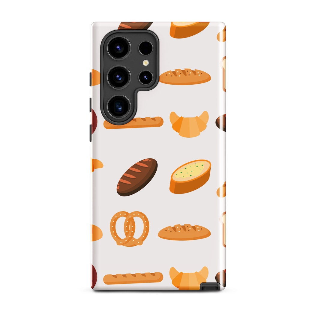 Bread Case for Samsung Cartoon Bread Phone Case Unique Gift Bread Phone ...
