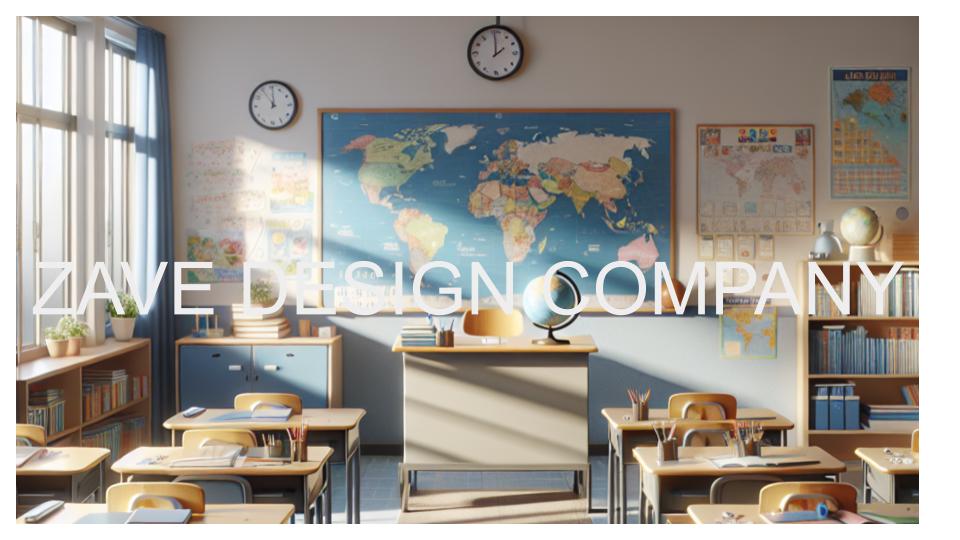 Virtual School Background for Meetings Zoom Background Virtual Office ...