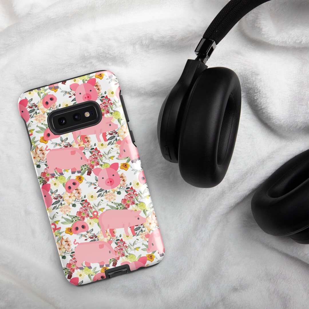 Pig Phone Case for Samsung, Samsung Case Cartoon Pigs Custom Phone Case ...
