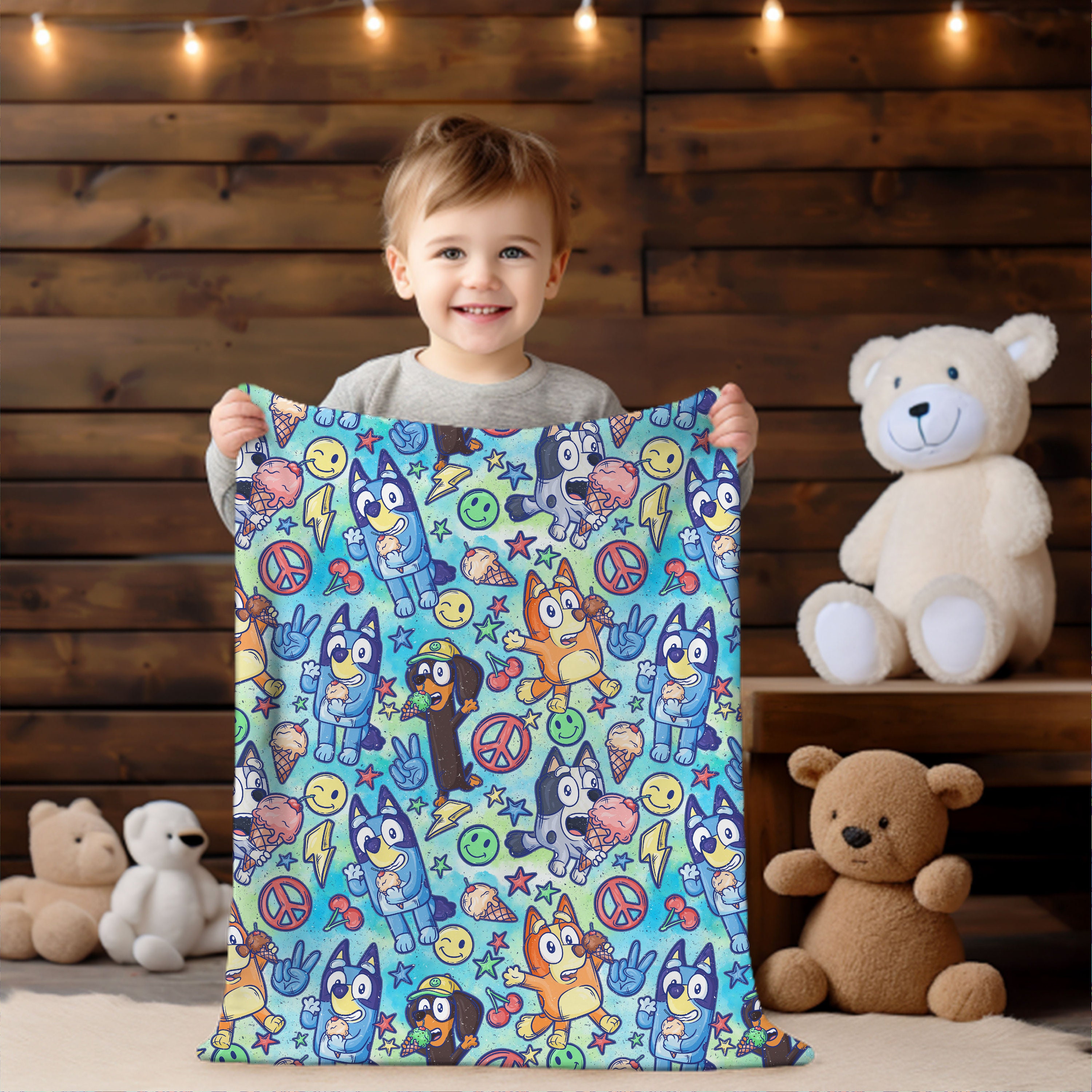 Bluey Blanket 3 Sizes Available - Etsy