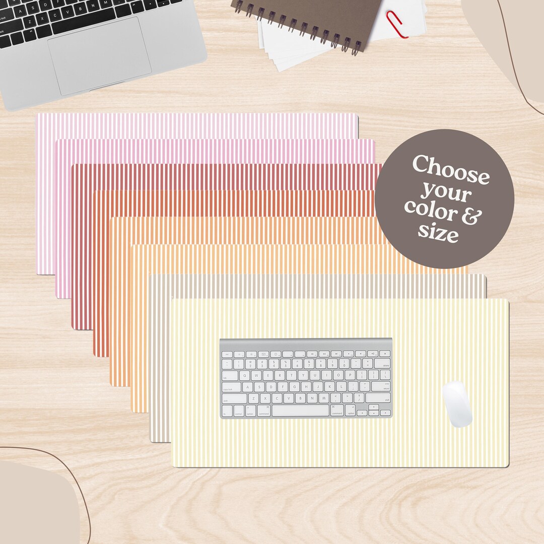 Custom Desk Mat, Office Desk Accessories, Cute Office Decor, Aesthetic ...