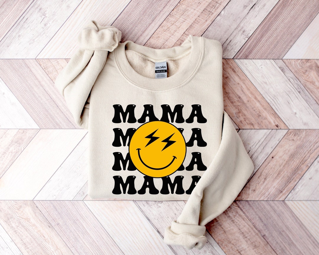 Smiley Face Mama Shirt,smiley Face Shirt,smiley Sublimation Shirt,mama ...