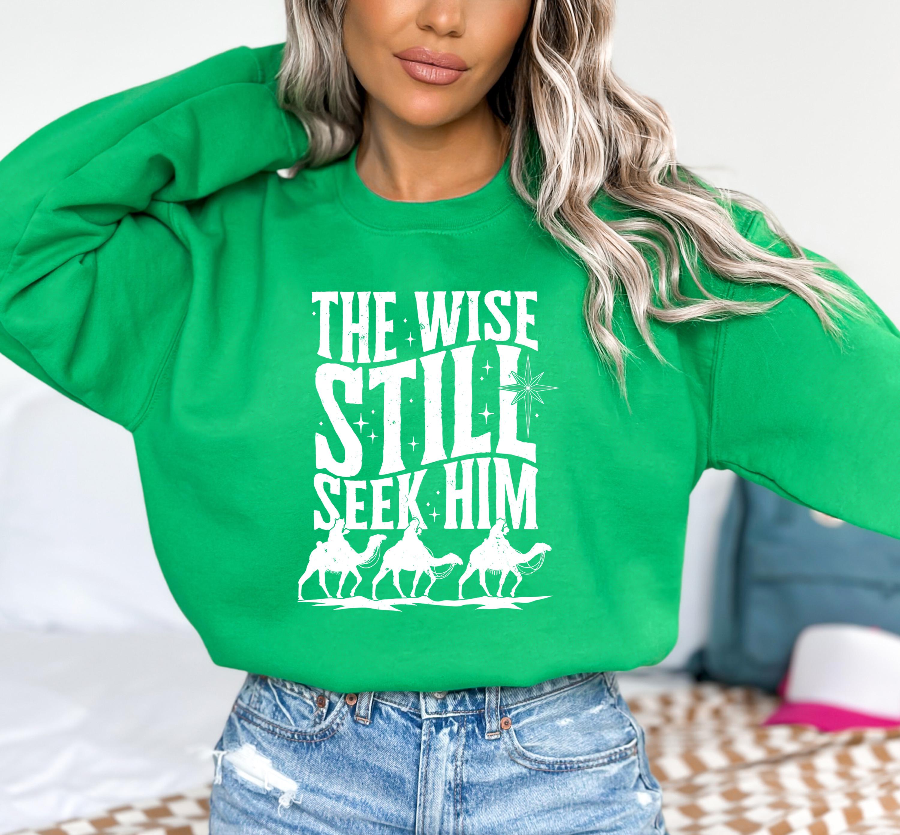 Christian Christmas Sweatshirt for Men, Nativity Christmas Sweatshirt ...