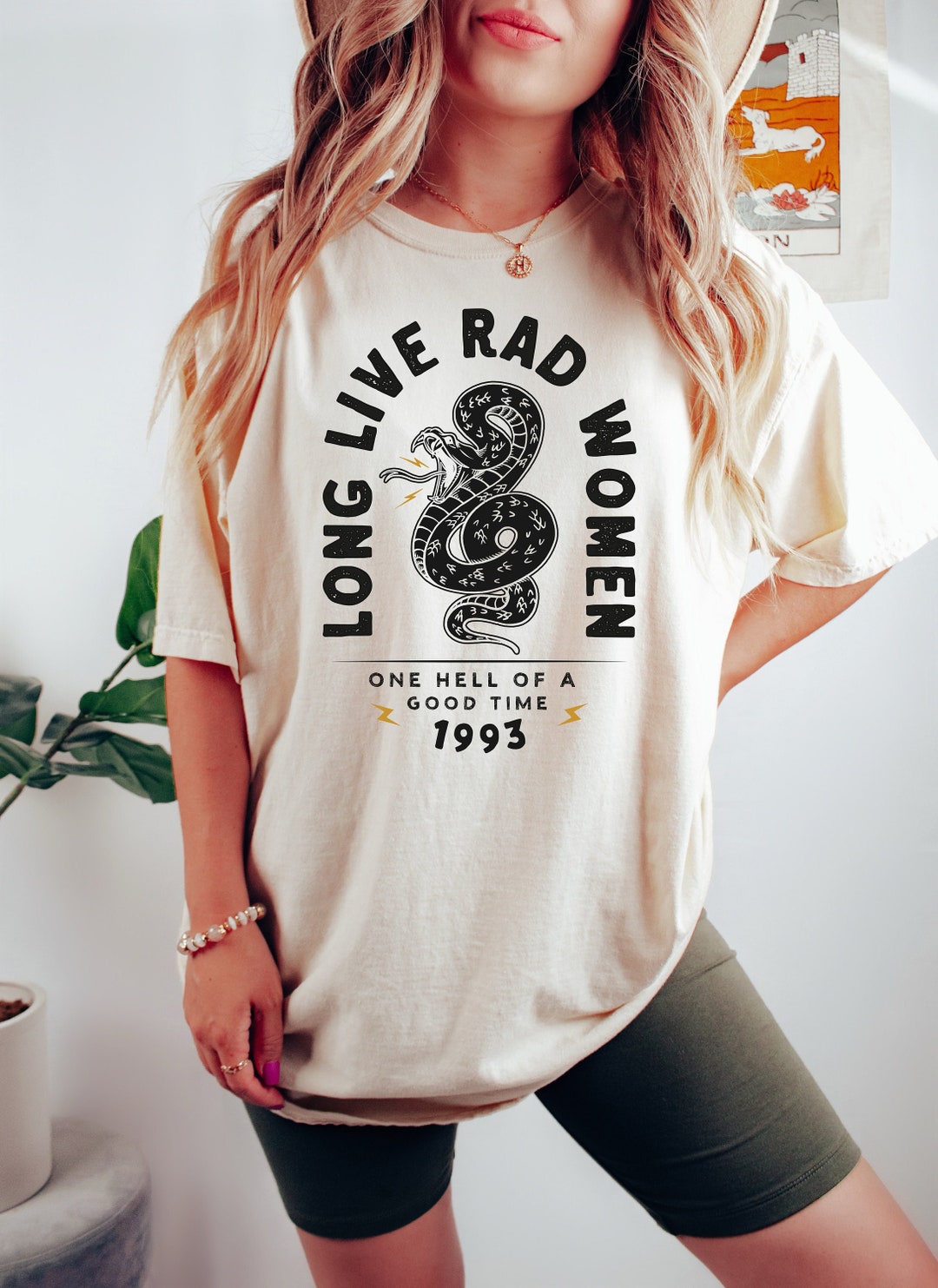 Long Live Rad Women Shirt, Boho Snake Shirt, Feminist Girl Power Shirt ...
