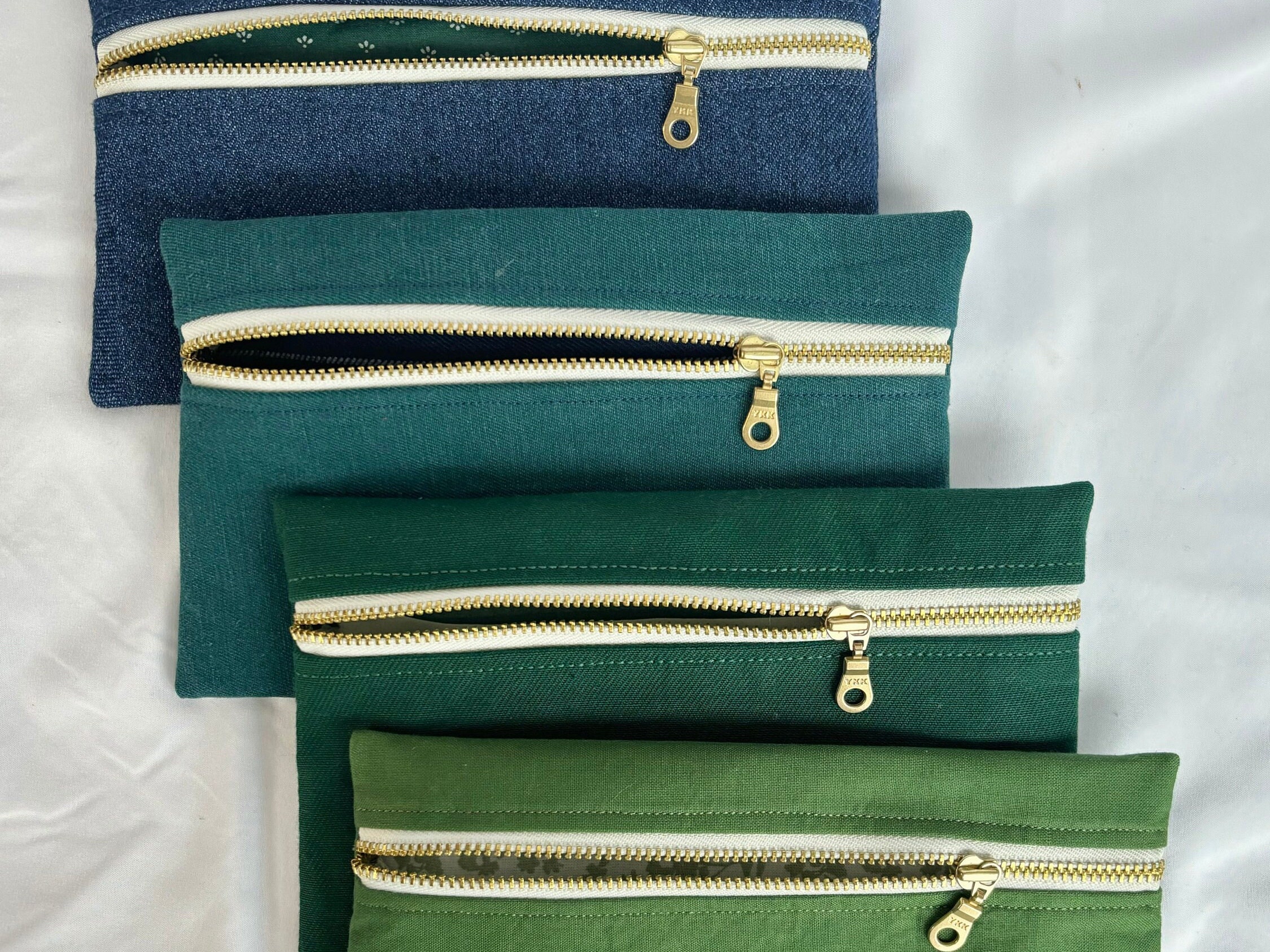 Small Custom Zipper Bag - Etsy