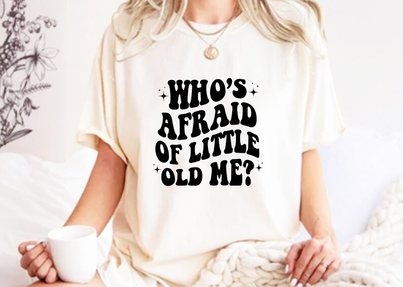 Who's Afraid of Little Old Me SVG, the Tortured Poets Department Lyrics ...