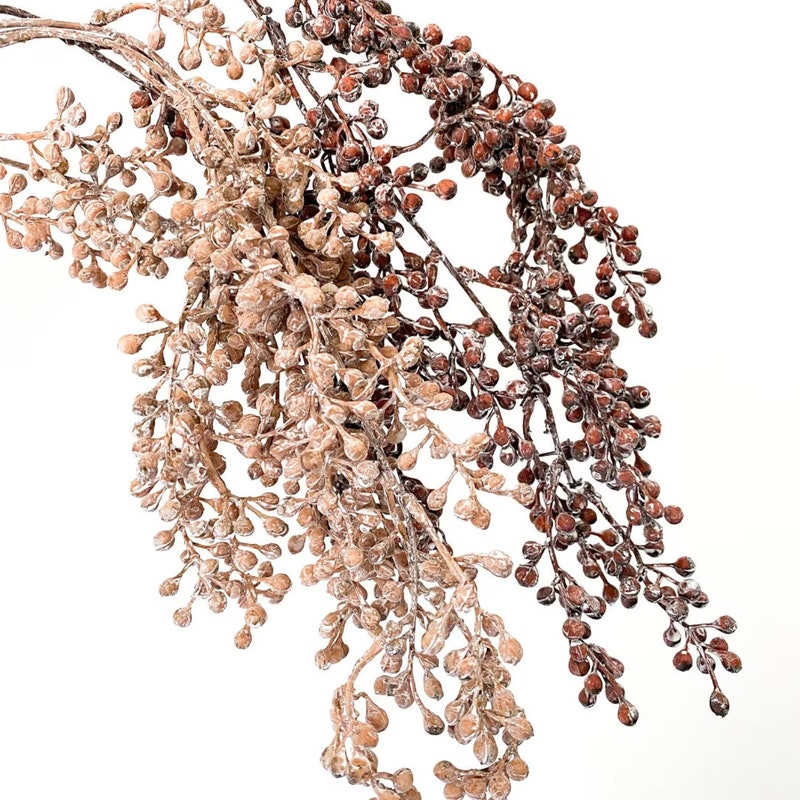 Red Berry Stems - Etsy