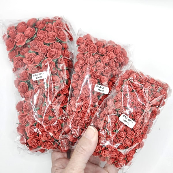 Miniature Red Rose - Etsy