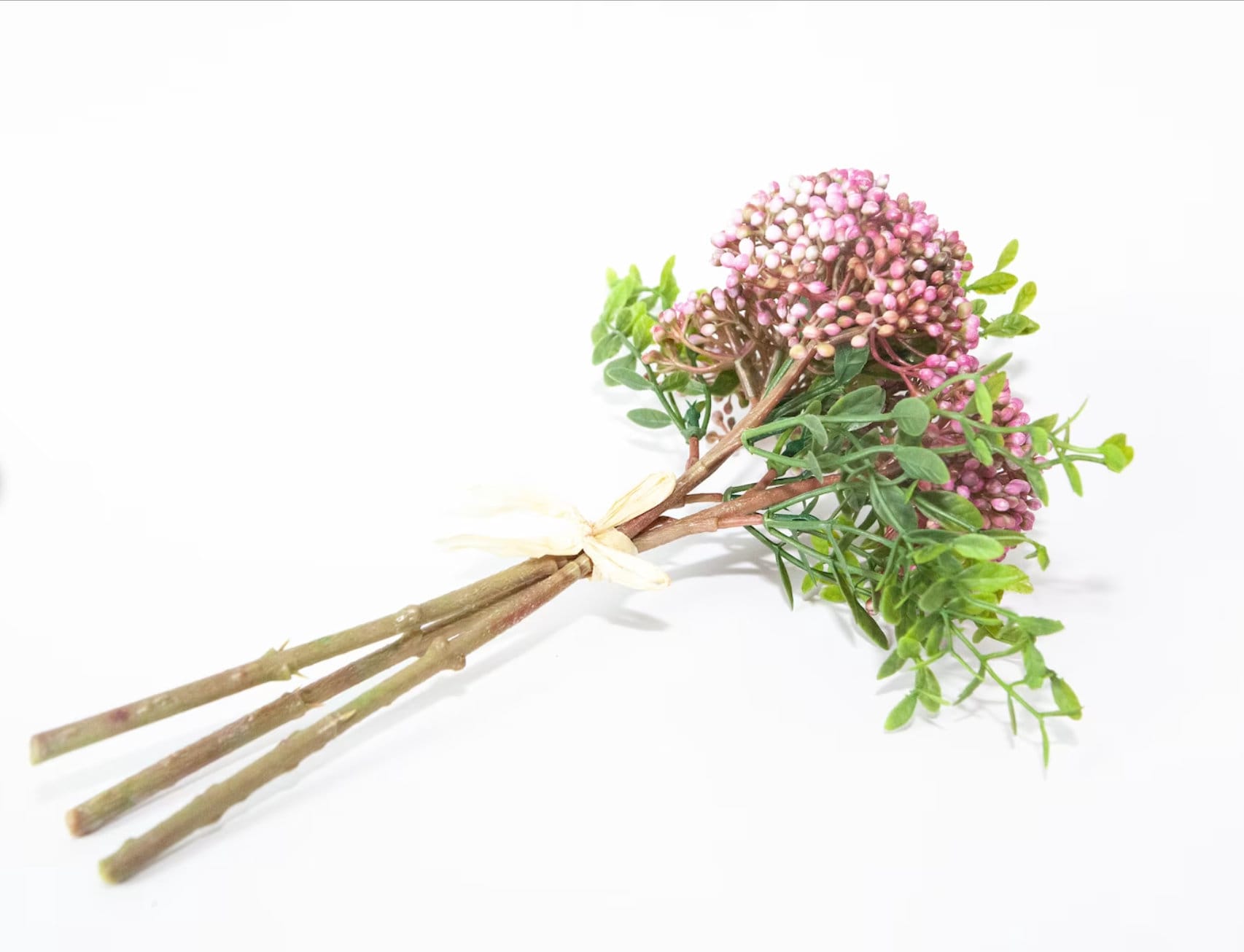 3 Hot Pink/purple Berry Stems - Artificial Berries, Berry Stems - Pink ...