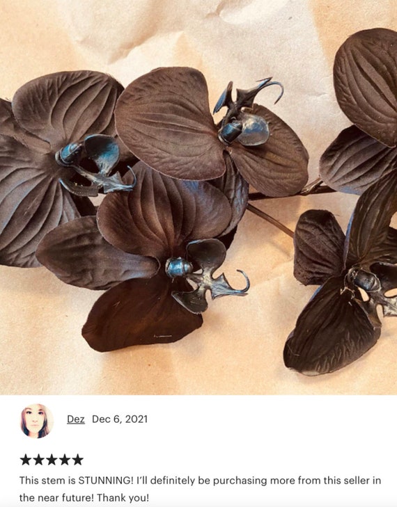 Bouquet Di Fiori Di Orchidea Nera
