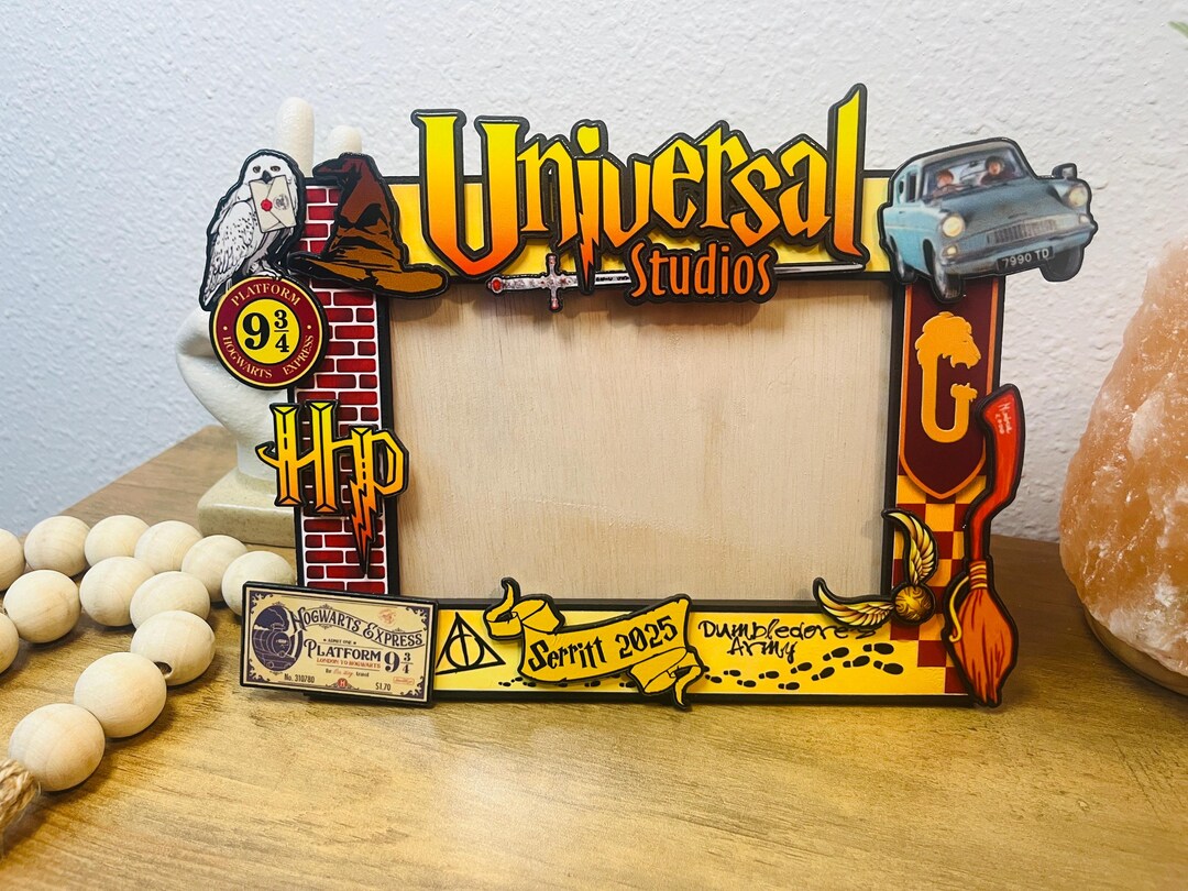 Universal Studios Trip | Custom Photo Frame | Universal Orlando | the ...
