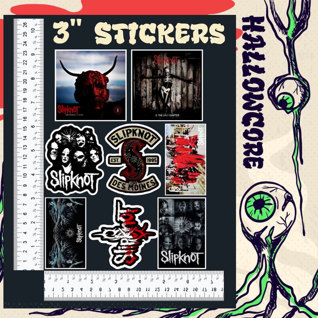 Slipknot Sticker Pack 02 - Etsy