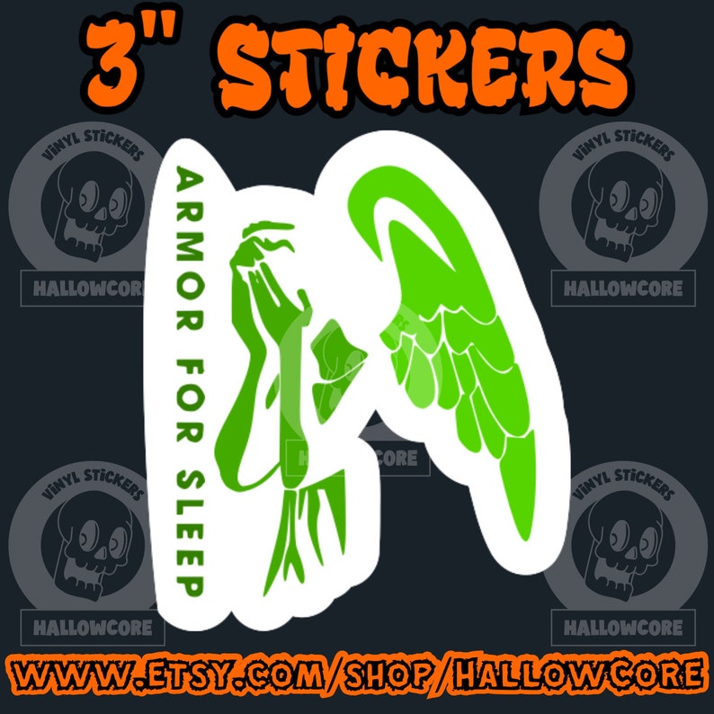 Armor for Sleep Sticker Pack 02 - Etsy