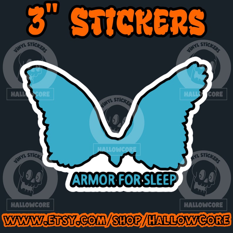 Armor for Sleep Sticker Pack 02 - Etsy