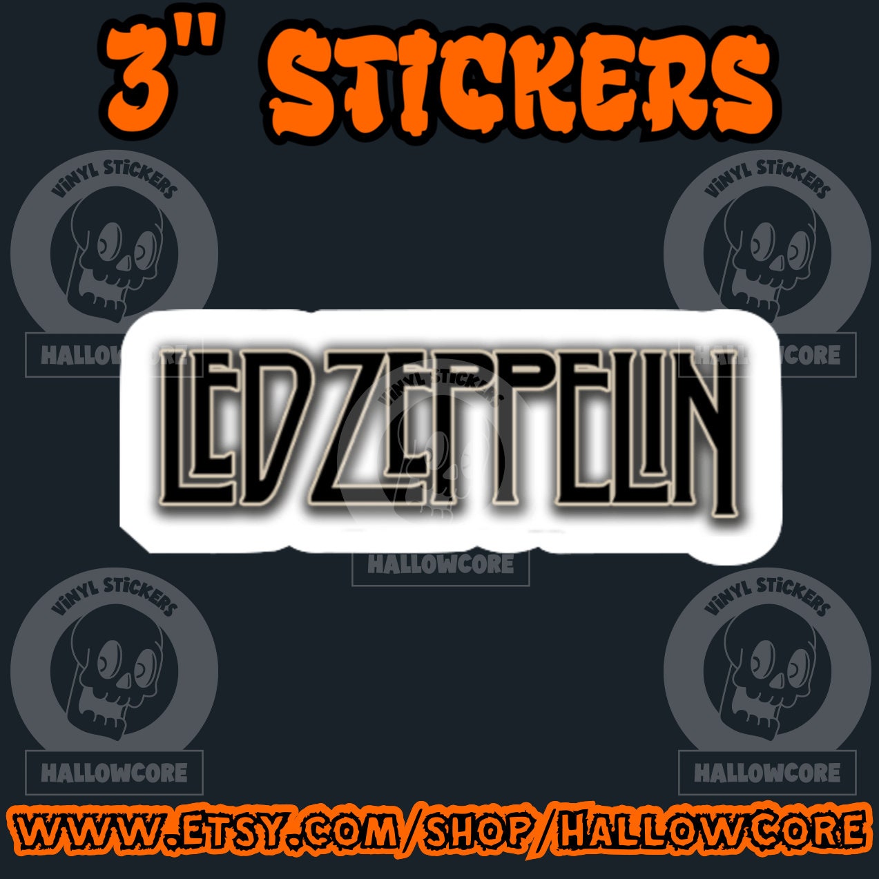 Led Zeppelin Sticker Pack 01 - Etsy
