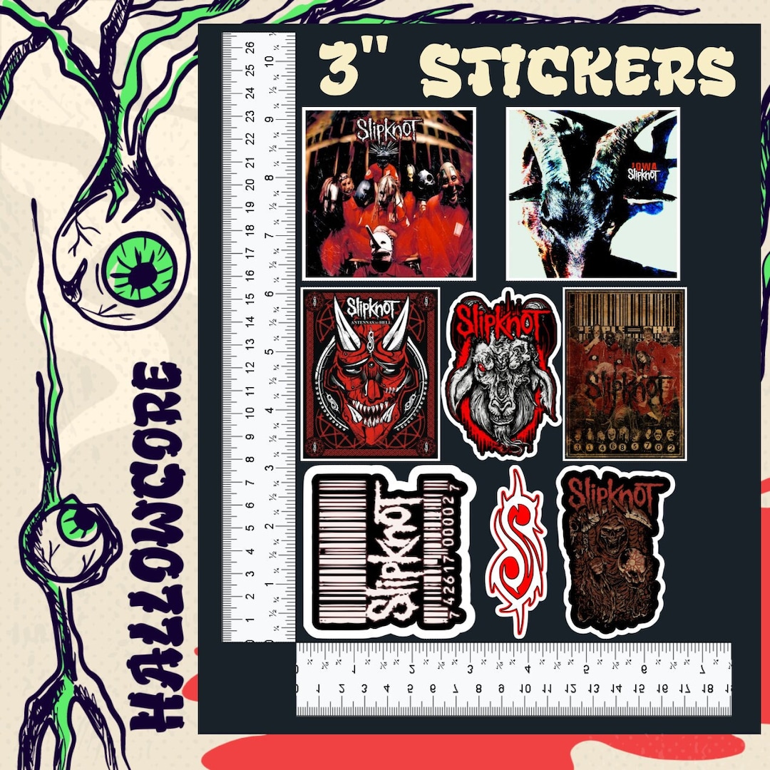 Slipknot Sticker Pack 01 - Etsy