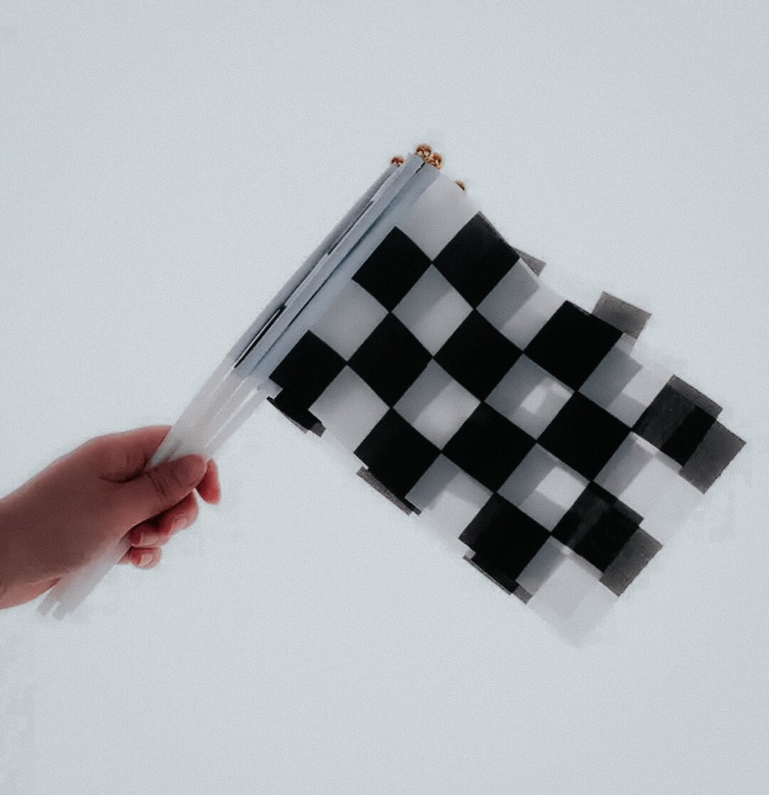 Checkered Flag - Mini - Etsy Australia