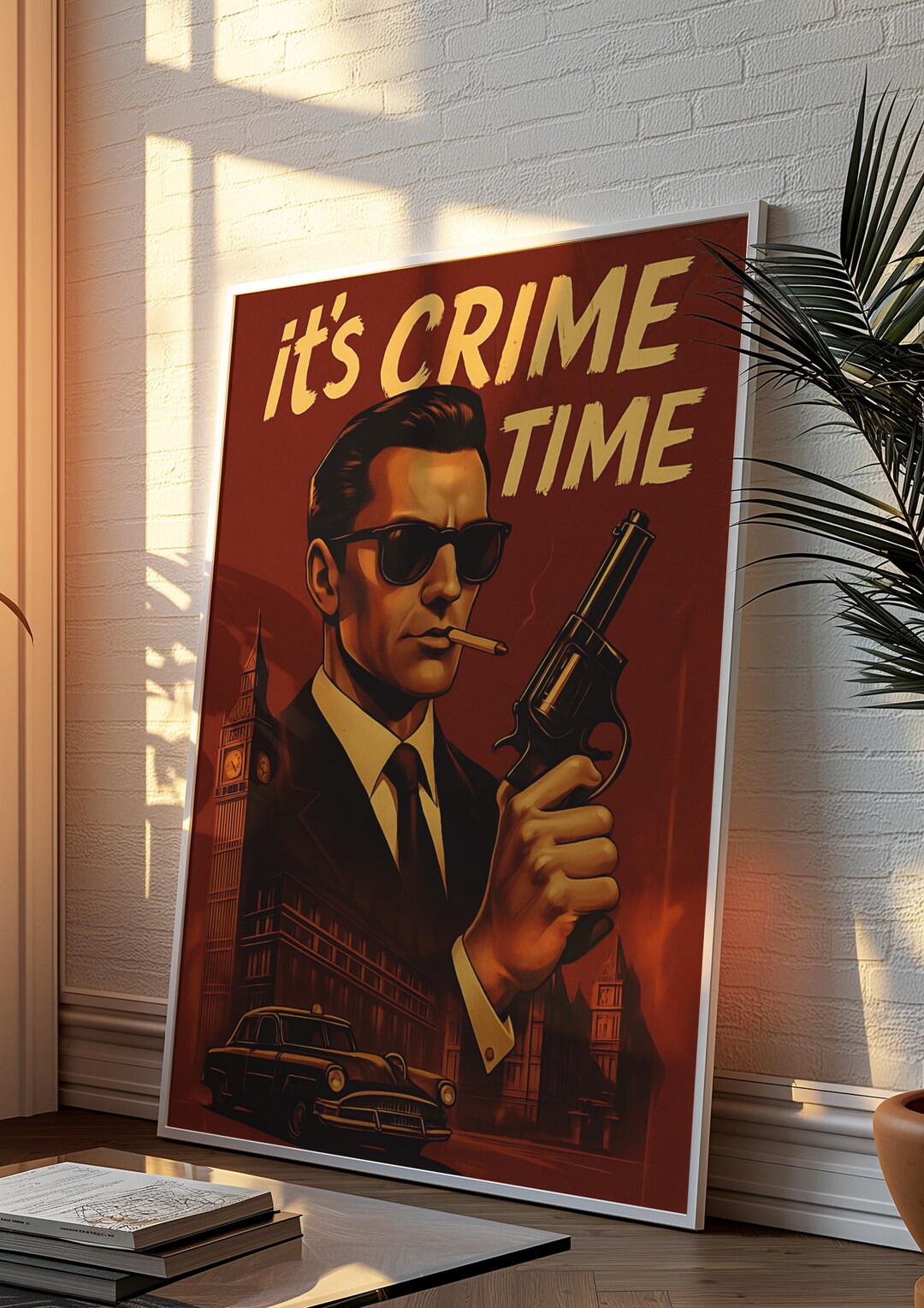 TIME TO CIME, James Bond Print, James Bond Poster, James Bond Poker Art ...