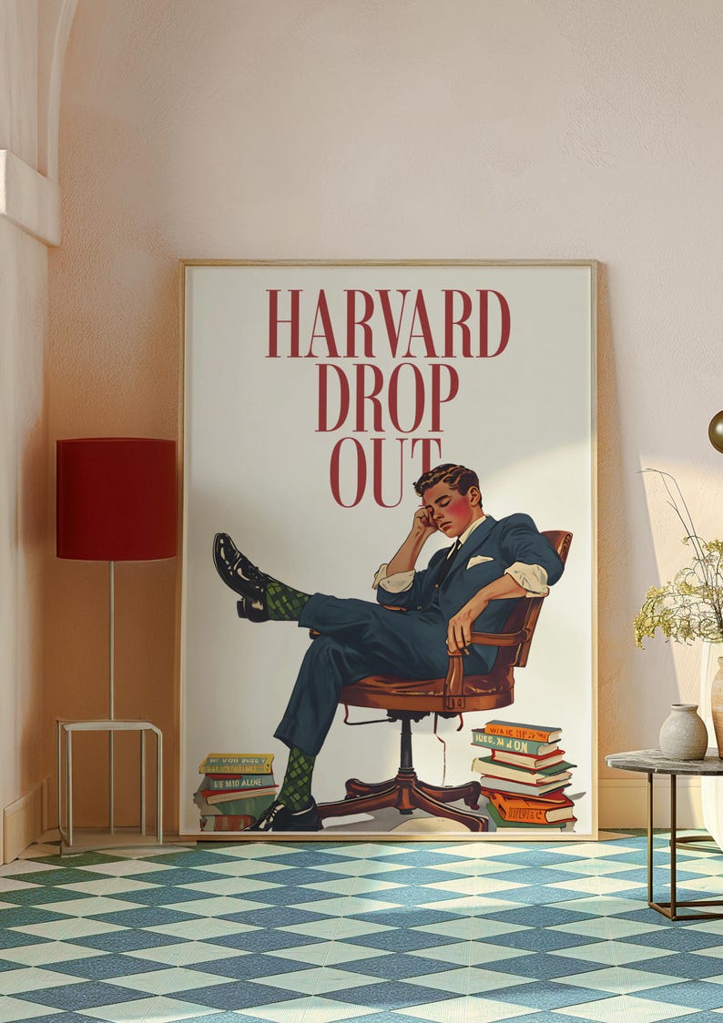 Harvard Drop Out - Harvard University, College Style, College Room ...