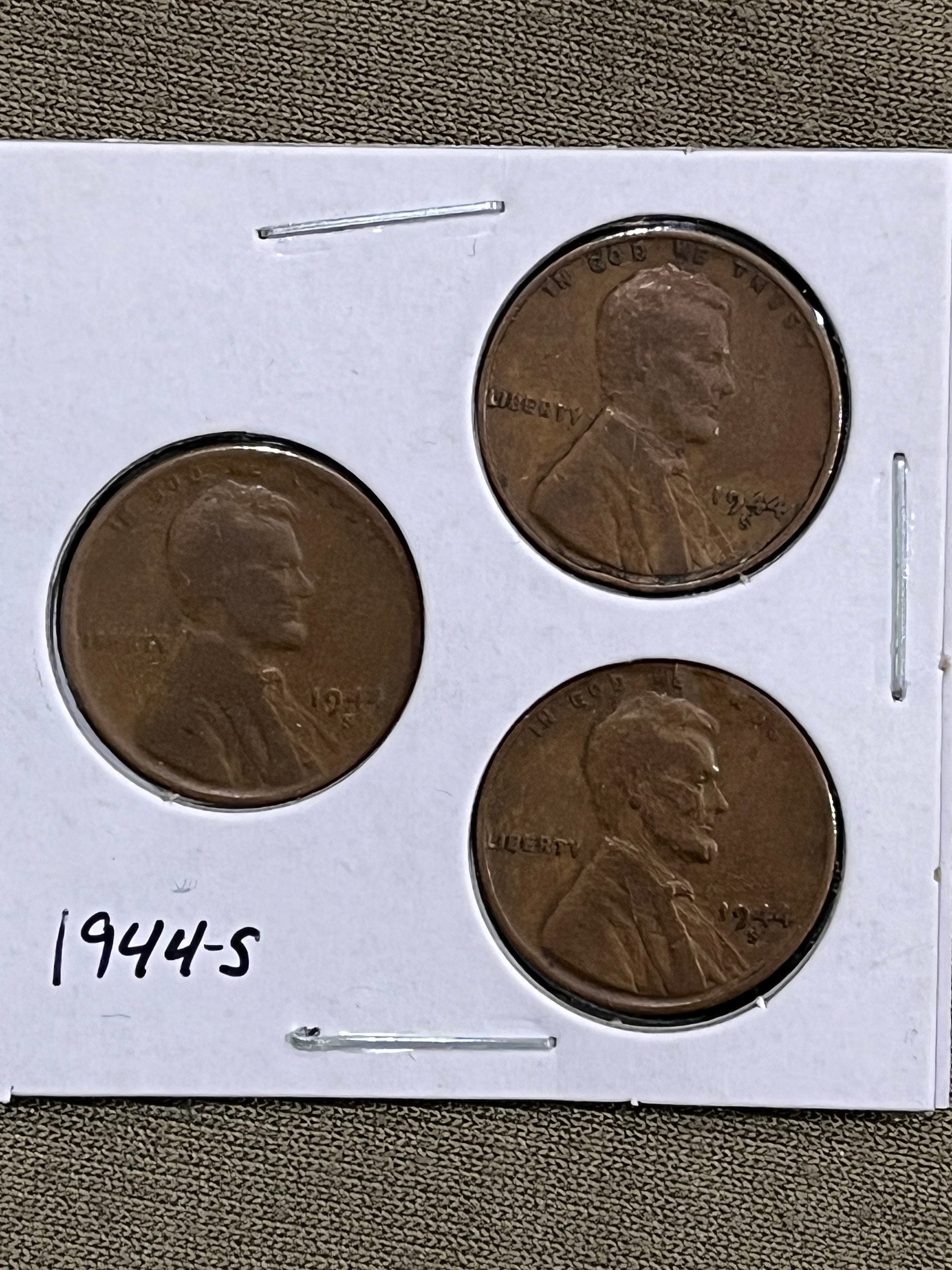 1944-S Wheat Pennies - Etsy