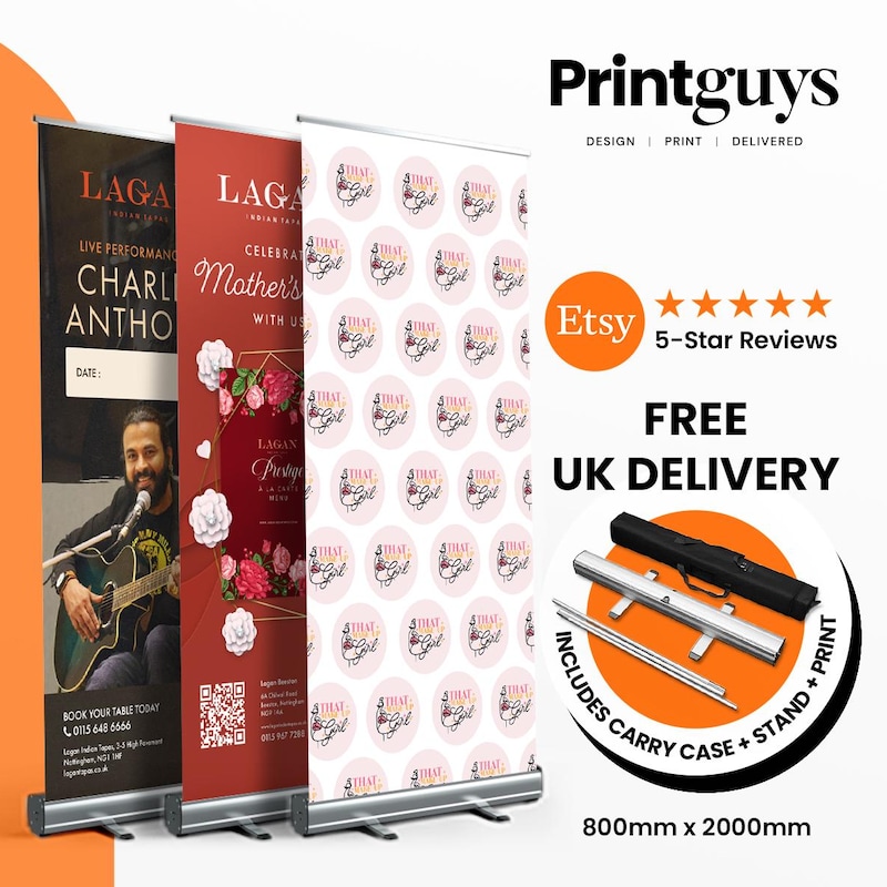 Stand up Banners With Stand - Etsy UK
