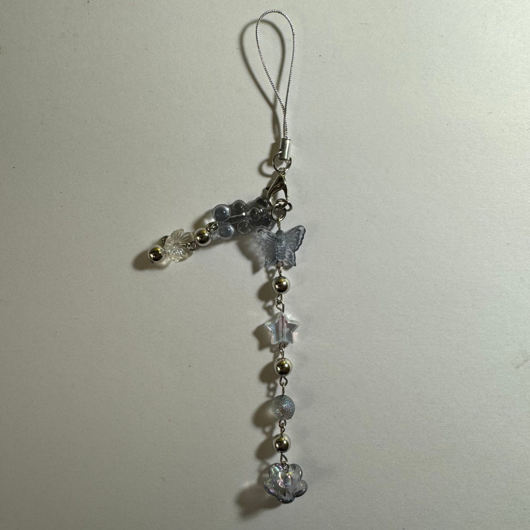 Y2k Butterfly Star Keychain, Y2k Jewelry, Y2k Keychain, Handmade ...