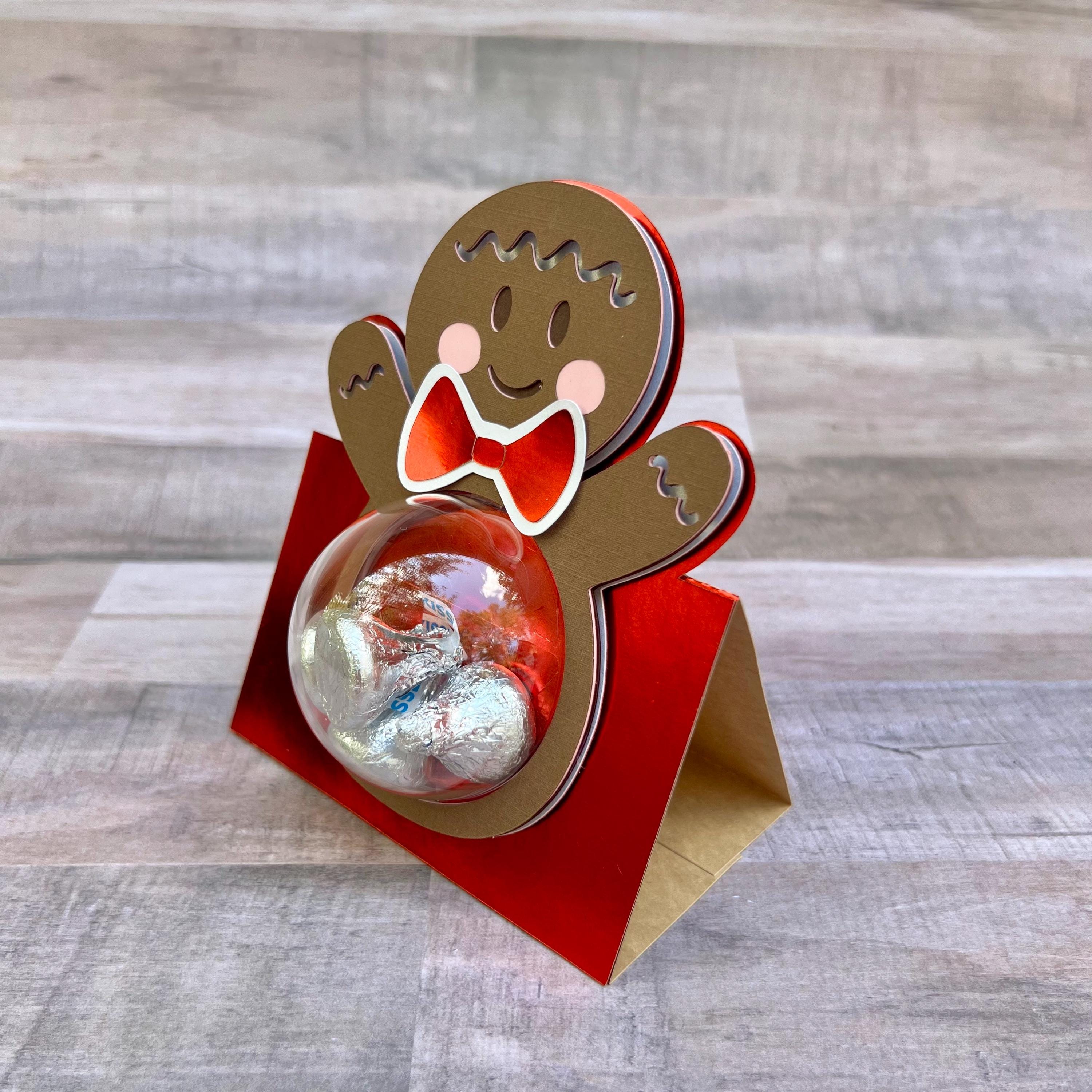 Gingerbread Christmas Gift Card Holder, Teacher Gift, Stocking Favor - Etsy