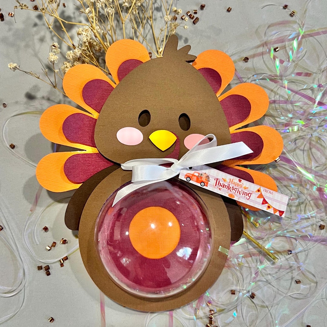 Thanksgiving Turkey Candy Holder: Party Favor Table Decor - Etsy