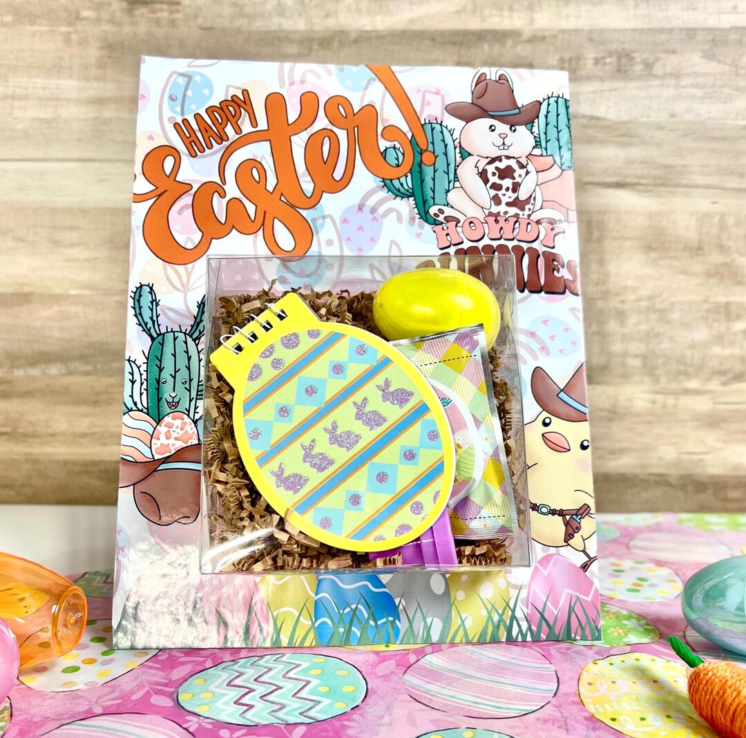 Jumbo Cowboy Bunny Easter Card: Kids Gift Box - Etsy