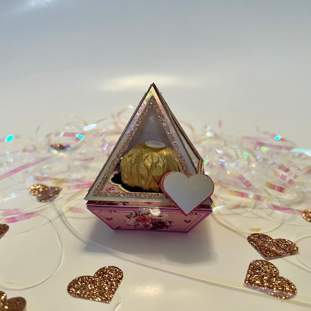 Chocolate Gift Box, Ferrero Rocher Gift Box, Chocolate Party Favor ...