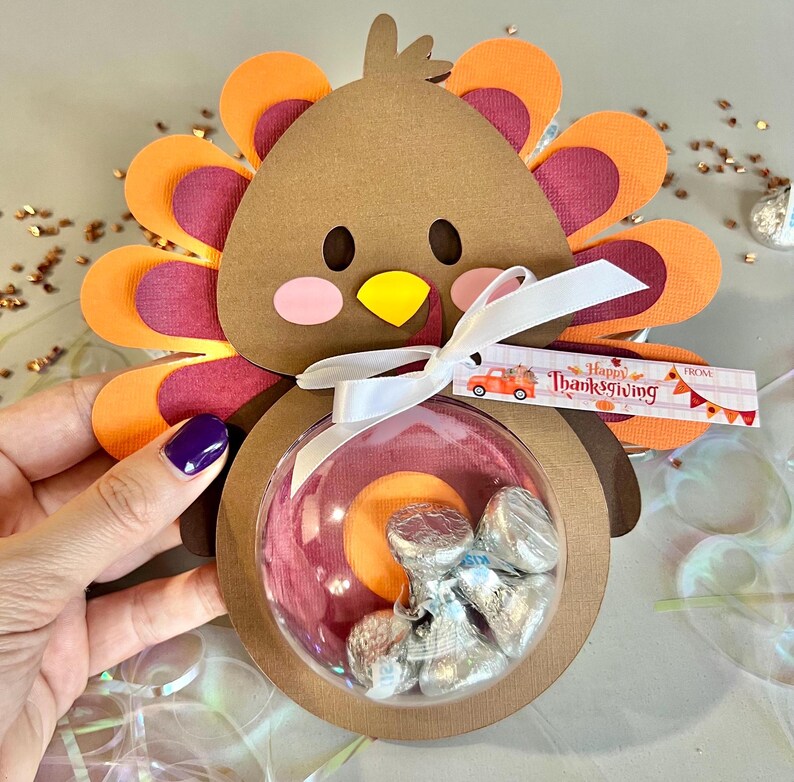 Thanksgiving Turkey Candy Holder: Party Favor Table Decor - Etsy