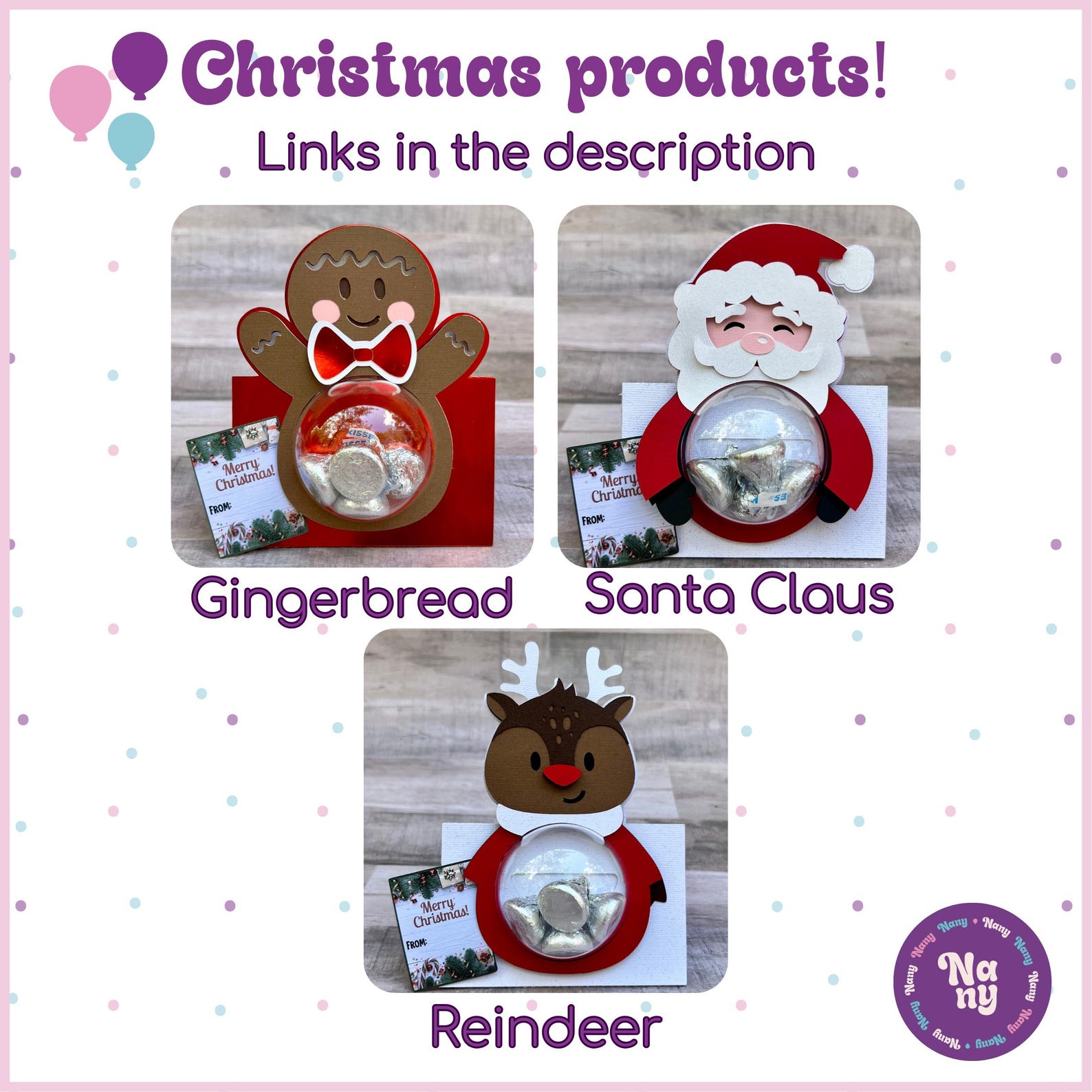 Gingerbread Christmas Gift Card Holder, Teacher Gift, Stocking Favor - Etsy
